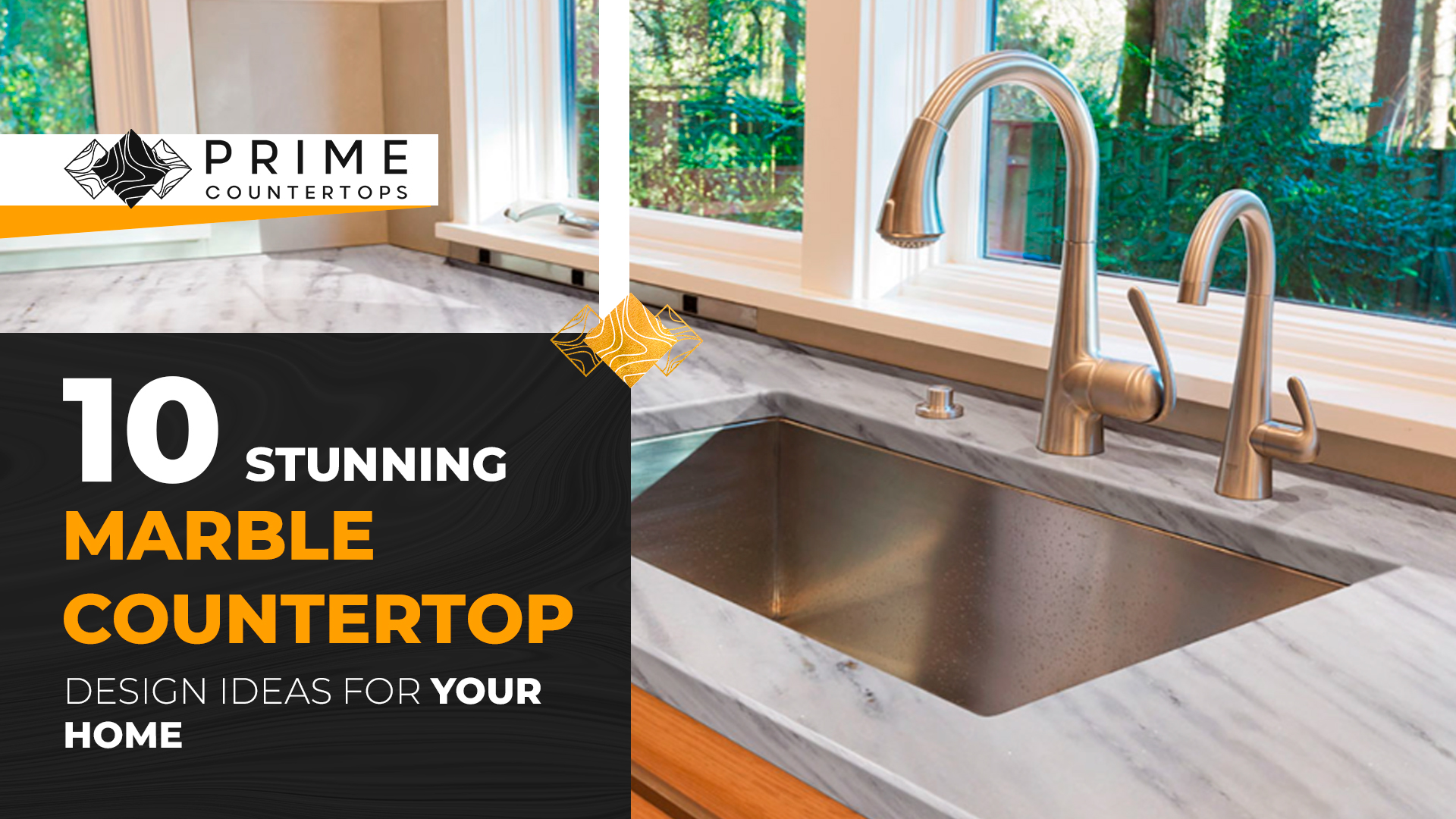 10 Stunning marble countertop design ideas for your home - Prime ...