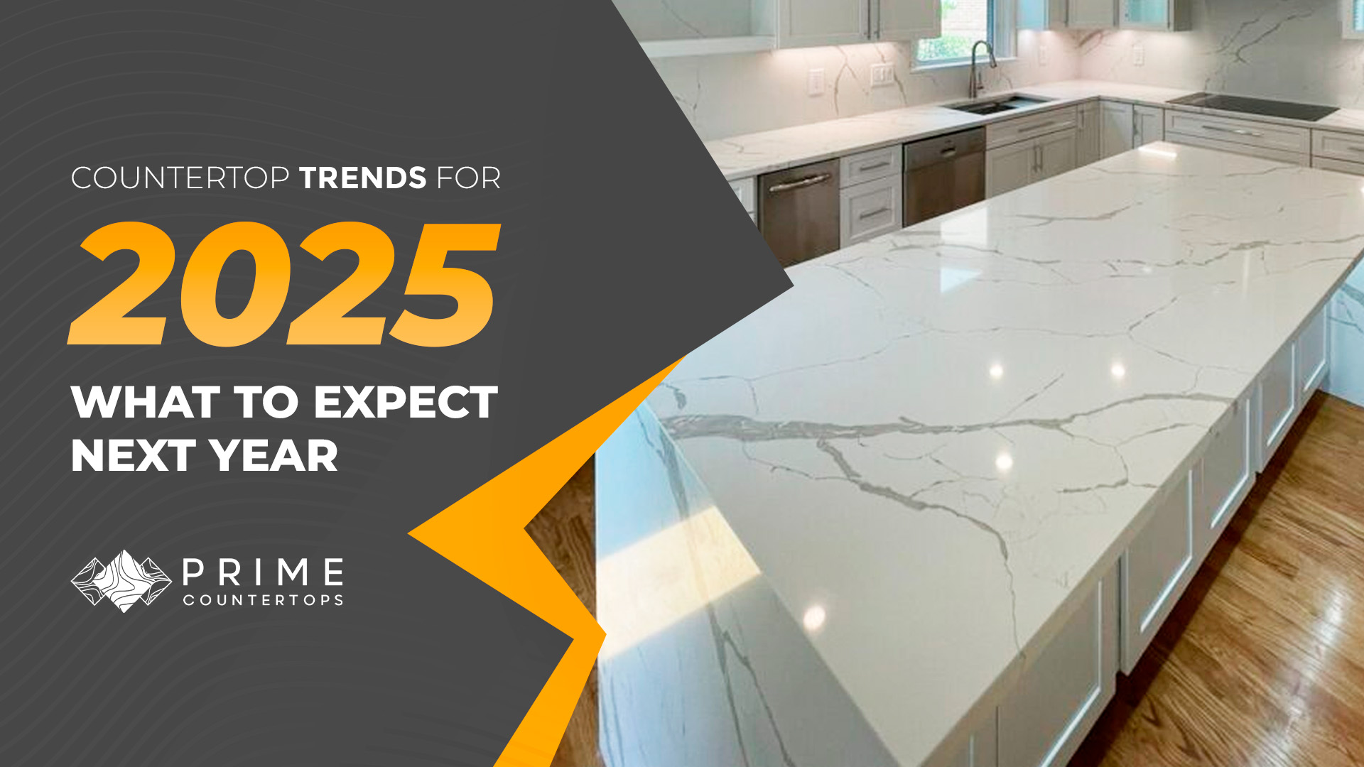 Countertop trends for 2025: what to expect next year - Prime countertops
