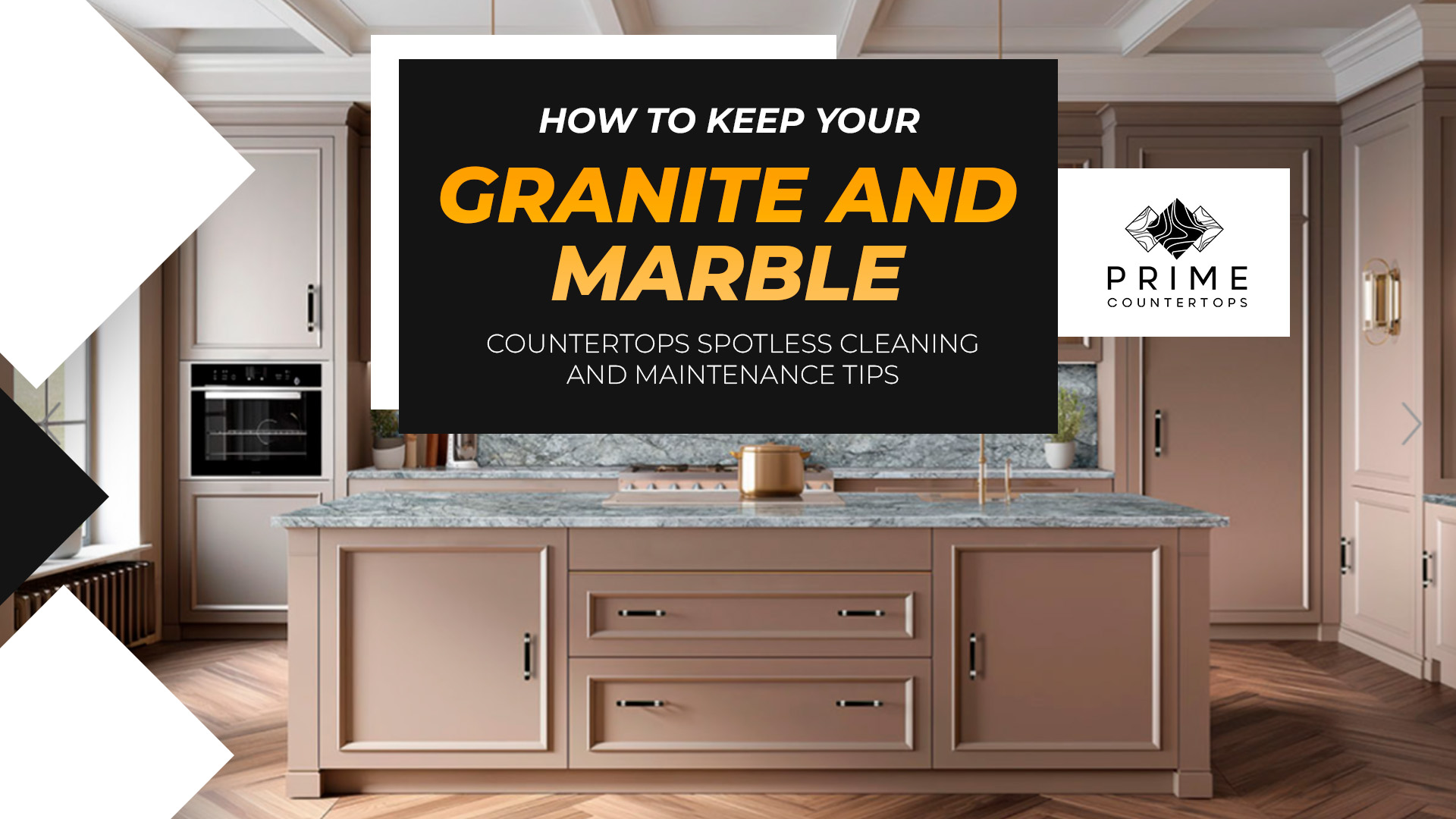 How to keep your granite and marble countertops spotless: cleaning and ...